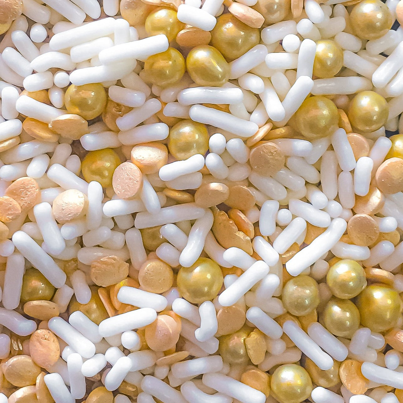 Ivory Gold Edible Shaped Photo Image Candy Cupcake and cake decoration ...