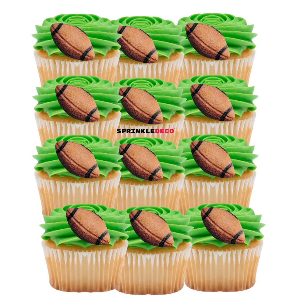 Football Sprinkles & Decorations — SprinkleDeco
