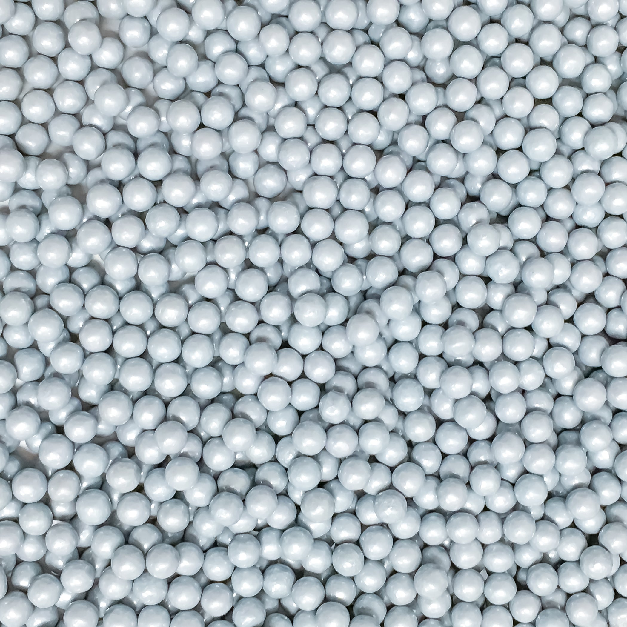 Edible Sugar Pearls (Silver) - 4ozEdible Cake Supplies Cookie Cupcake ...